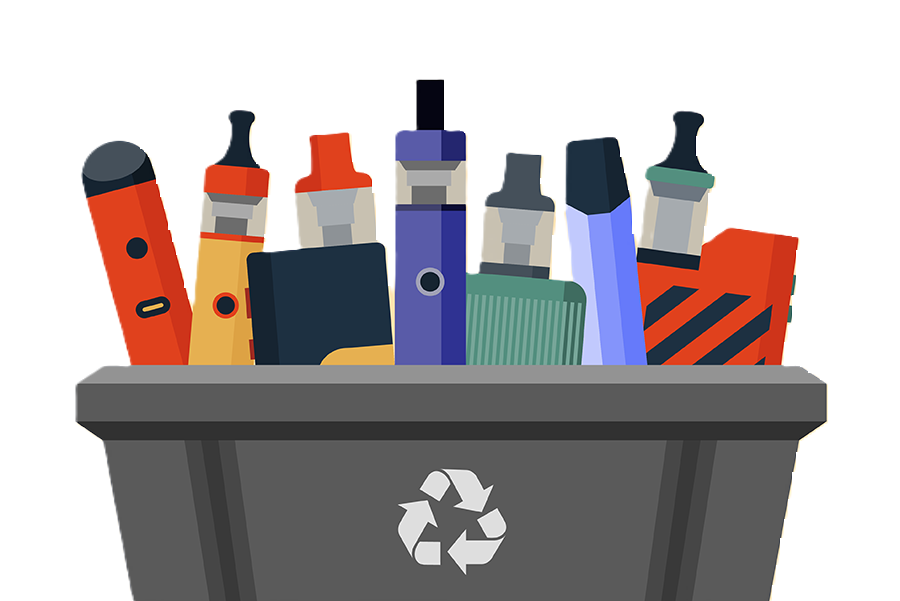 Electronic Waste – Vapes – Recycle IT